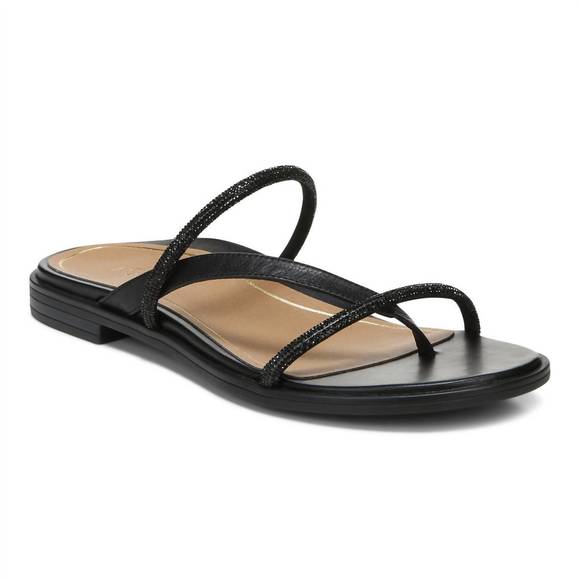Vionic | Shoes | New Vionic Prism Slide Sandal Medium Width In Black ...